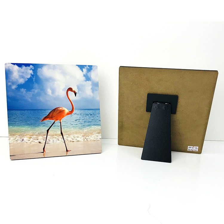 Luxury Wholesale Christmas Sublimation Square Blank MDF Wood Photo Frames