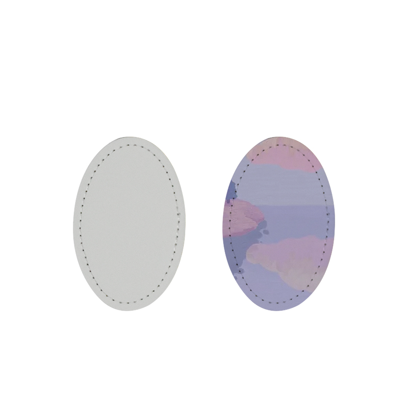 Sublimation printing leather patch for hat