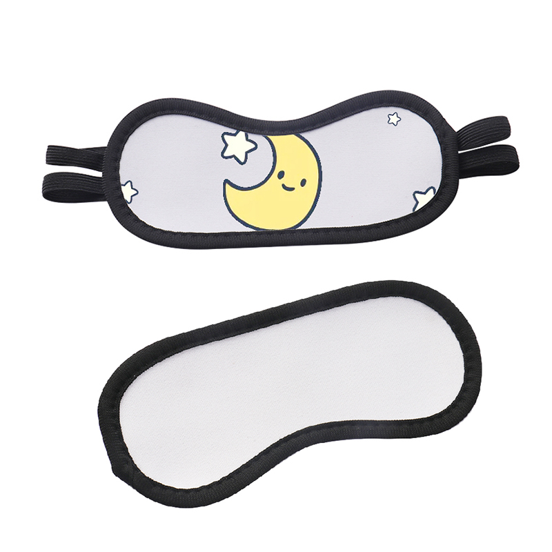 Neoprene Travel Custom Printed Comfortable Sleep Eye Mask for Sublimation
