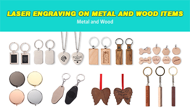Laser Engraving on Metal and Wood Items